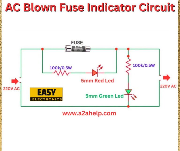 How to Build an AC Blown Fuse Indicator Circuit: A Complete Guide ...