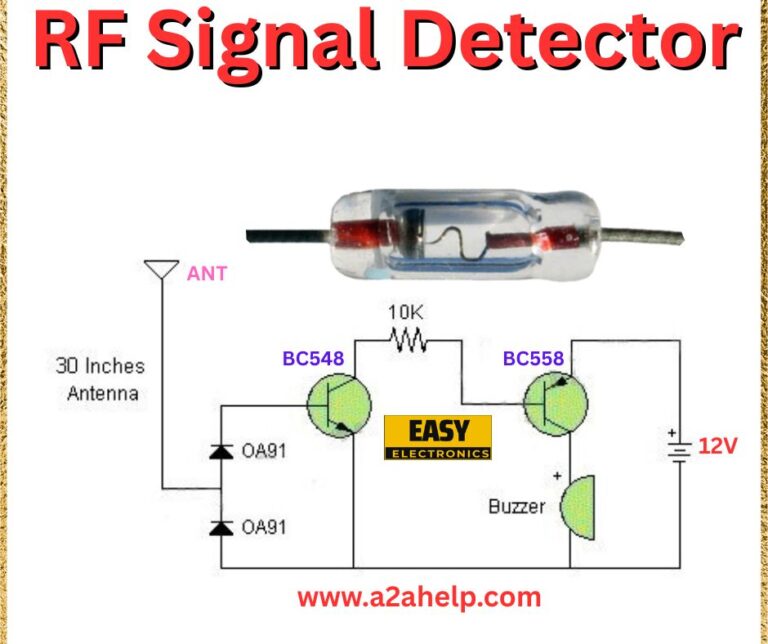 DIY RF Signal Detector Circuit: A Simple Guide to Detect Radio ...