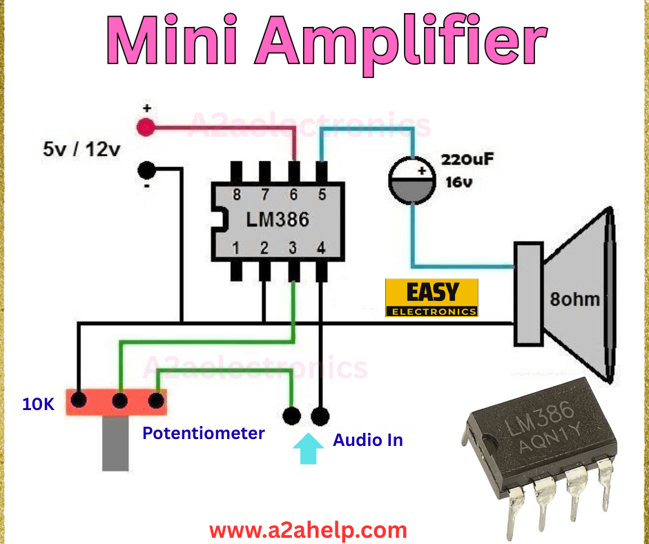 How to Build a Mini Amplifier Circuit Using LM386: A Complete Guide ...